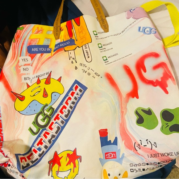 UGG | Bags | Ugg An Audacious Idea Springsummer 220 Tote Brand New No ...